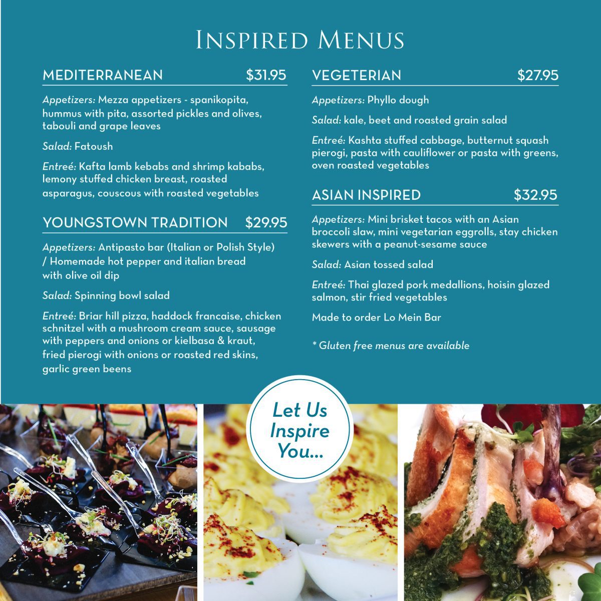 Formal Catering - INSPIRED CATERING™ by Kravitz